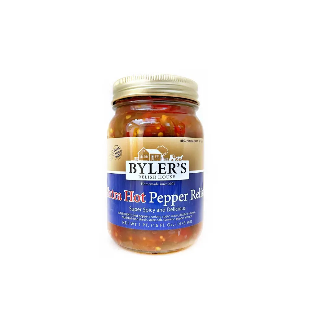 Byler's Extra Hot Pepper Relish – Chilly Chiles