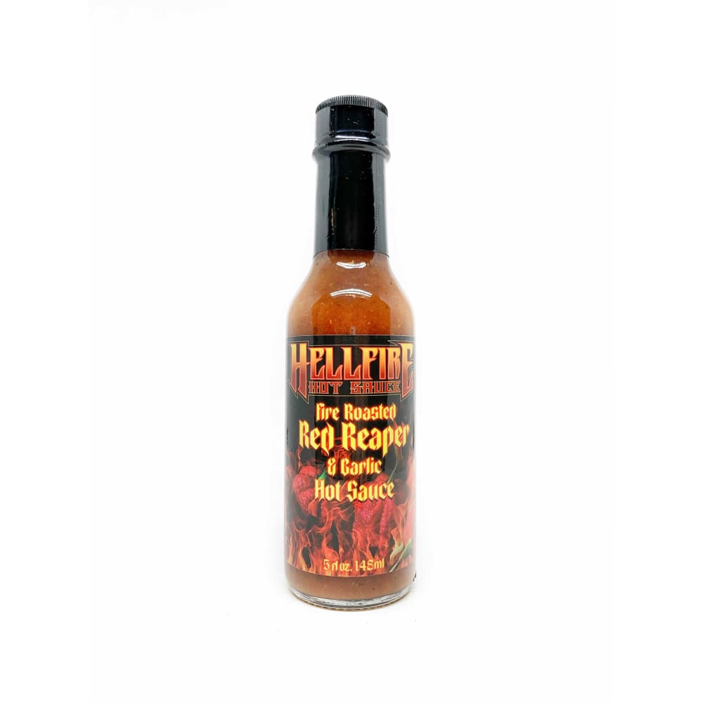 Hellfire Fire Roasted Red Reaper & Garlic Hot Sauce - Chilly Chiles